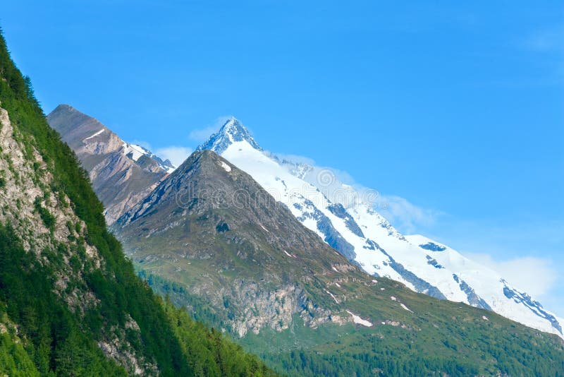 Alps summer view stock image. Image of mountains, alps - 20440097