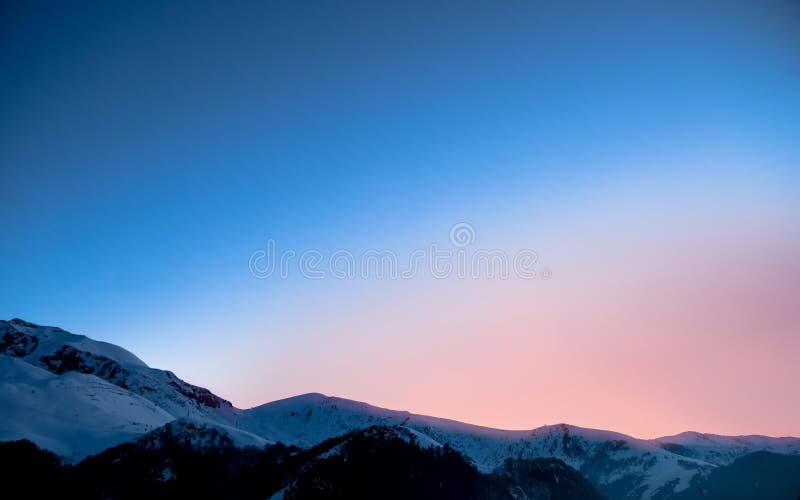 Alps sunset stock image. Image of sunset, alpine, nature - 42402353