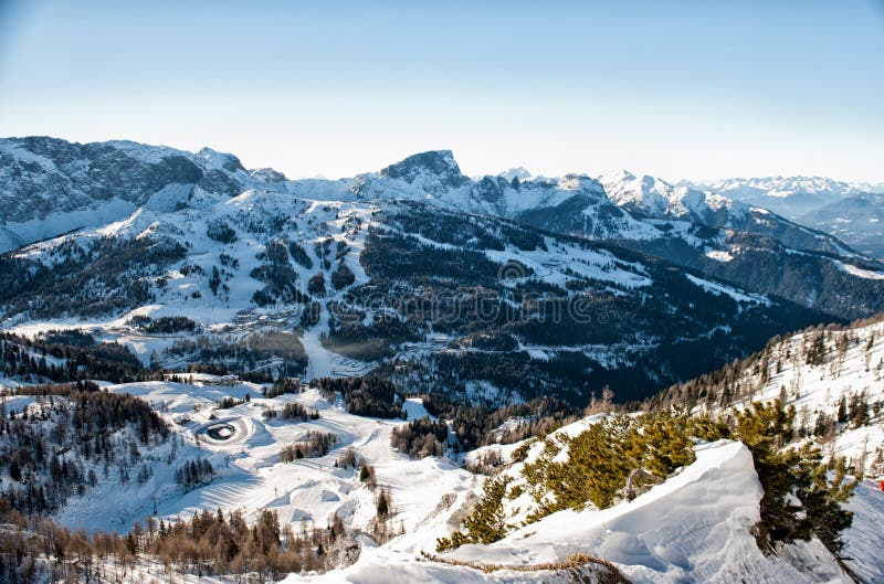 Alps in winter stock photo. Image of mystic, mountain - 36237636
