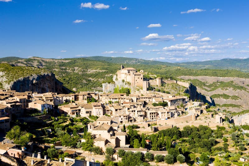Alquezar stock image. Image of travel, alquezar, villages - 11594741