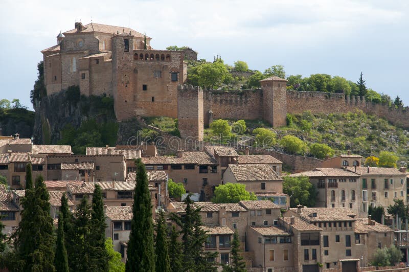 Alquezar - Spain stock photo. Image of mayor, huesca - 91889846