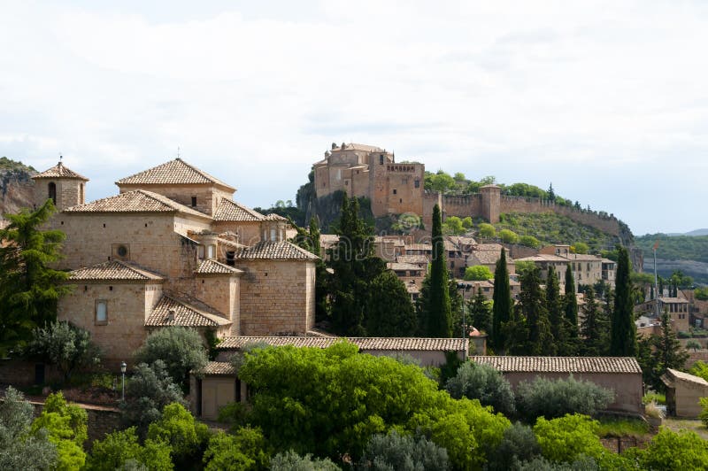 Alquezar - Spain stock photo. Image of alquezar, santa - 91889854