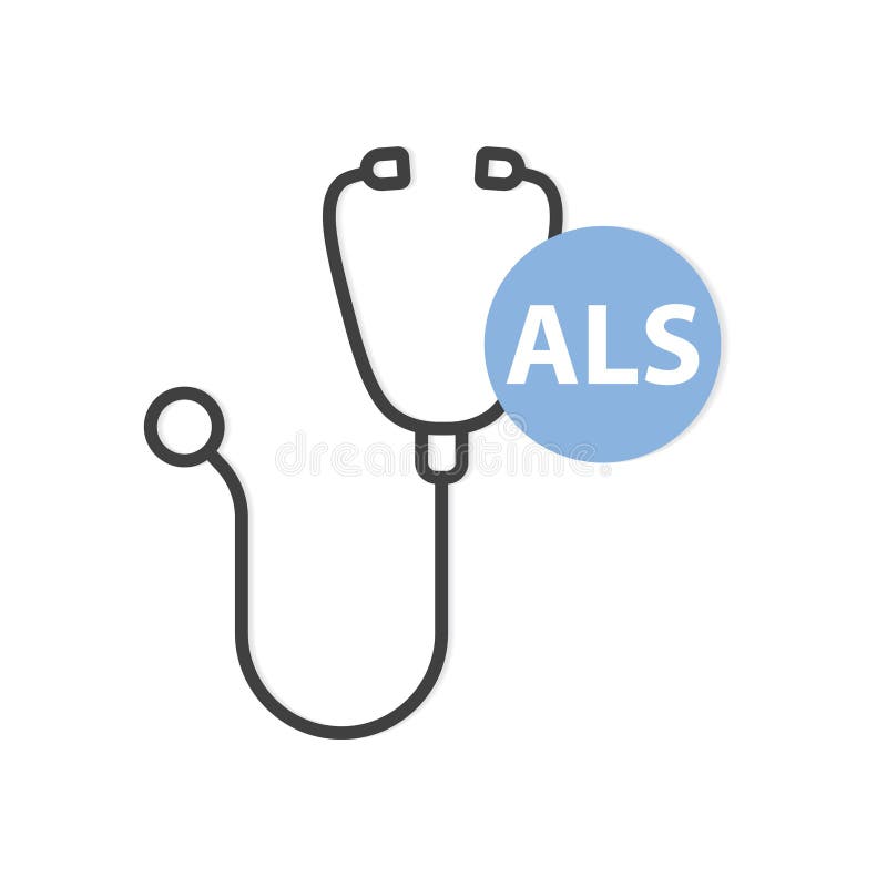 ALS (amyotrophic Lateral Sclerosis) Stock Vector - Illustration of ...