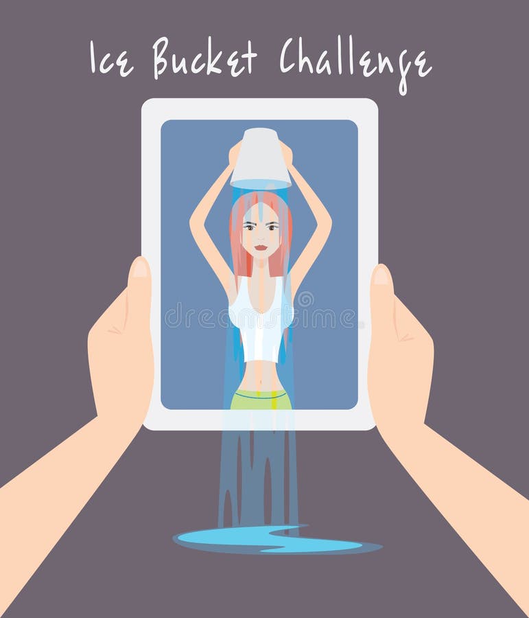 Ice Bucket Challenge Concept Vector Graphic Stock Illustrations – 71 ...