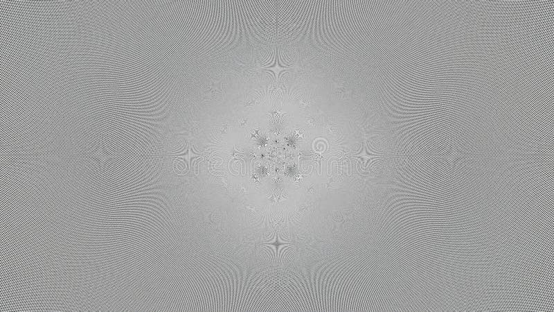 Black and White Psychedelic Checker Pattern - 3D Illustration Stock ...