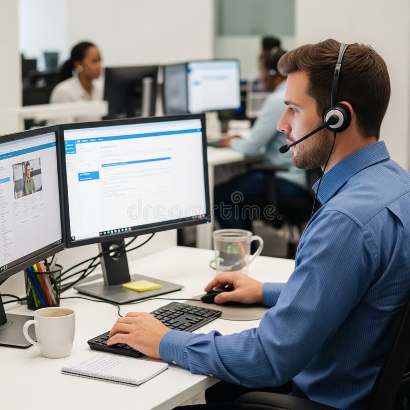 Also Work at Similar Stations Suggesting a Call Center or Tech Support ...