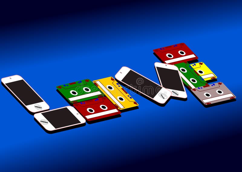 Alt Oder, Ist Die Gleiche Liebe Neu Stock Abbildung - Illustration von ...