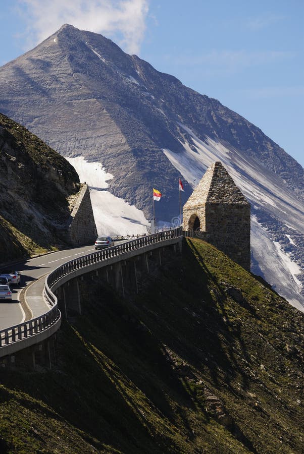 Alta Strada Alpina Di Grossglockner Fotografia Stock - Immagine di ...