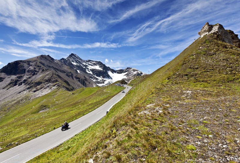 Alta Strada Alpina Di Grossglockner - Austria Fotografia Stock ...