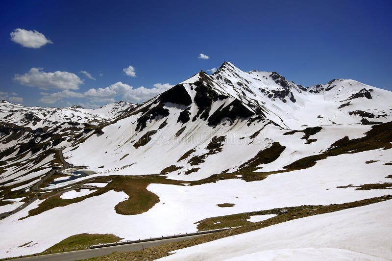 Alta Strada Alpina Di Grossglockner Fotografia Stock - Immagine di ...