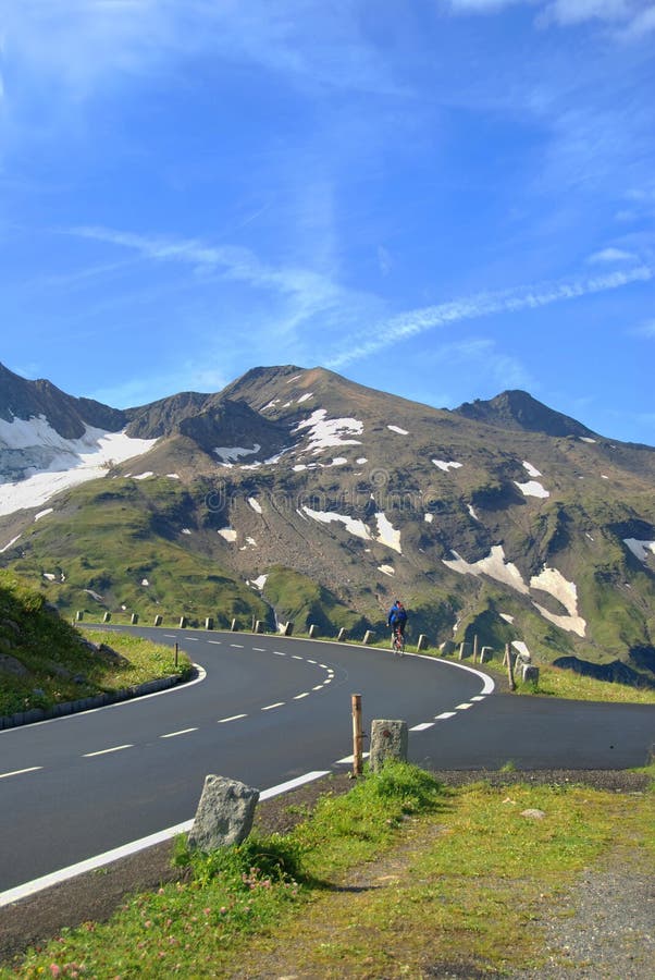Alta Strada Alpina Di Grossglockner Immagine Stock - Immagine di alto ...