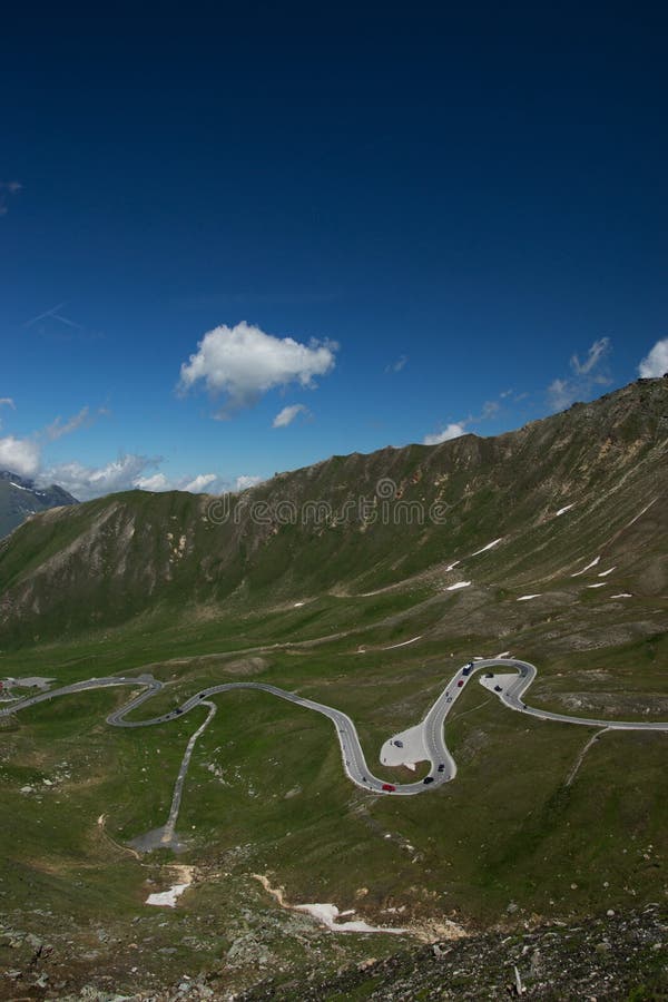 Alta Strada Alpina Di Grossglockner, Austria Immagine Stock - Immagine ...