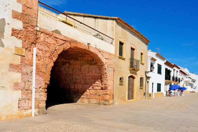 Altafulla, Spain stock photo. Image of golden, mediterranean - 21384020
