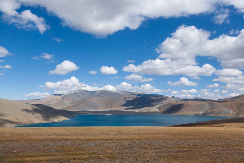 Altai Tavan Bogd National Park Landscape, Mongolia Stock Image - Image ...