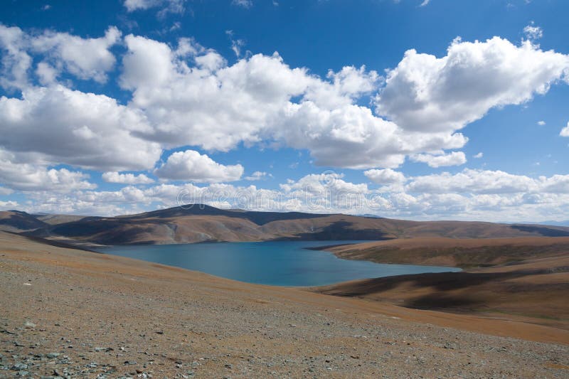 Altai Tavan Bogd National Park Landscape, Mongolia Stock Image - Image ...