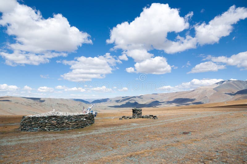 Altai Tavan Bogd National Park Landscape, Mongolia Stock Photo - Image ...
