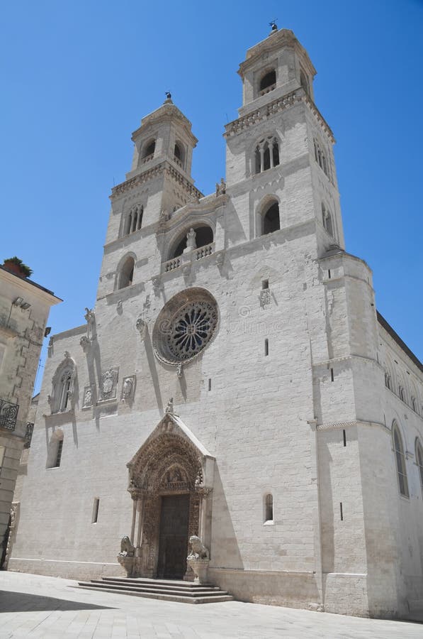 Altamura Cathedral. Apulia stock photo. Image of building - 14588120