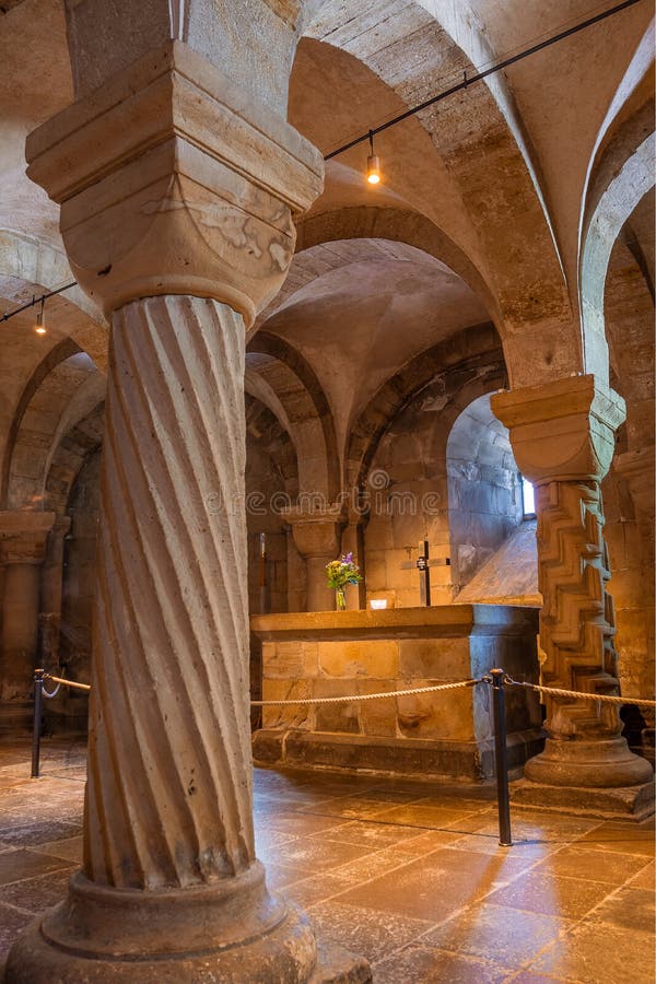 Altar in Crypt of Lund Cathedral Stock Image - Image of sweden ...