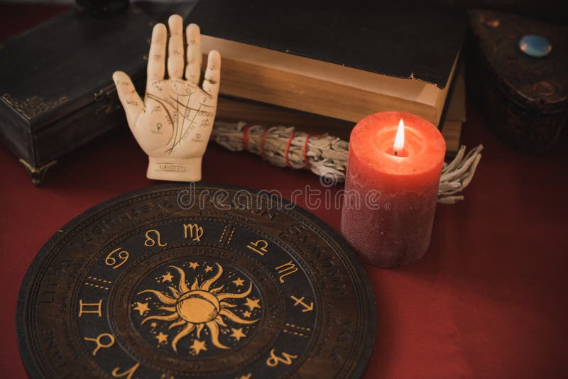 Altar, Mystical Concept and Sacral Knowledge S Stock Photo - Image of ...