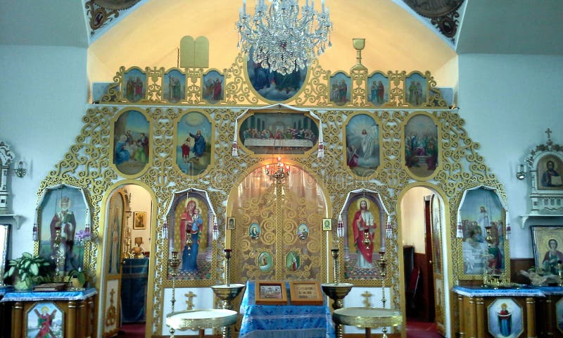 Altar Screen stock photo. Image of orthodox, religious - 52021432