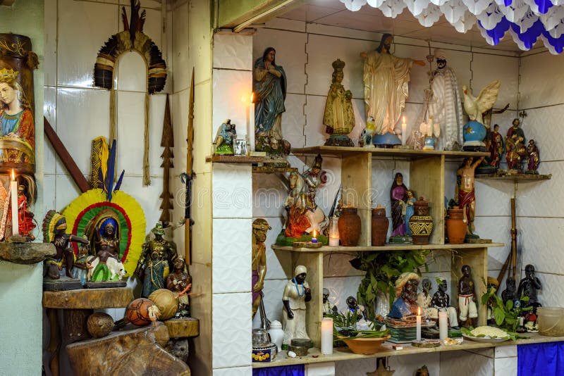 Typical Umbanda Temple Stock Photos - Free & Royalty-Free Stock Photos ...