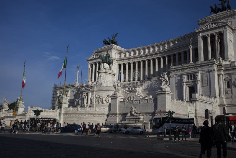 Altare della Patria editorial stock photo. Image of architecture - 41502873