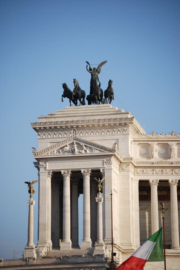 The Altare della Patria stock image. Image of emmanuel - 44679341