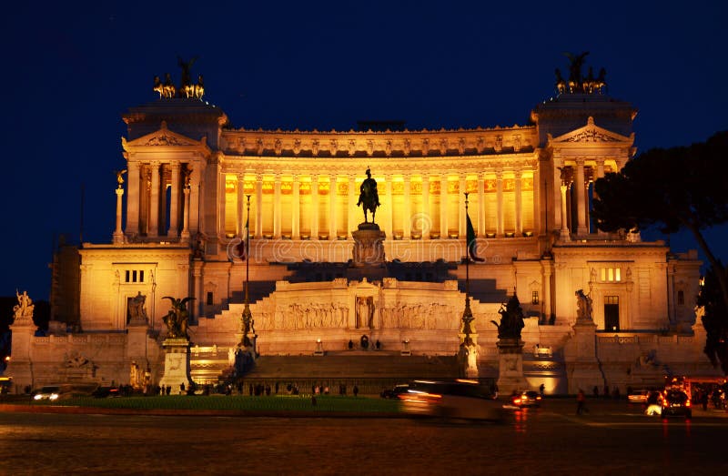 Altare Della Patria in Rome - Italy Stock Image - Image of lazio, armed ...