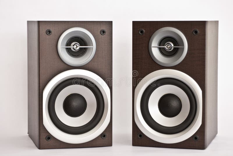 Altavoces Grandes Del Concierto Apilados Imagen de archivo - Imagen de ...