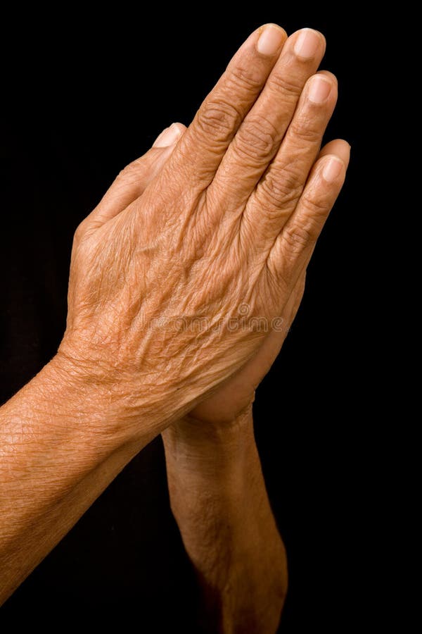 Betende Hände stockfoto. Bild von hingabe, meditieren - 15205002