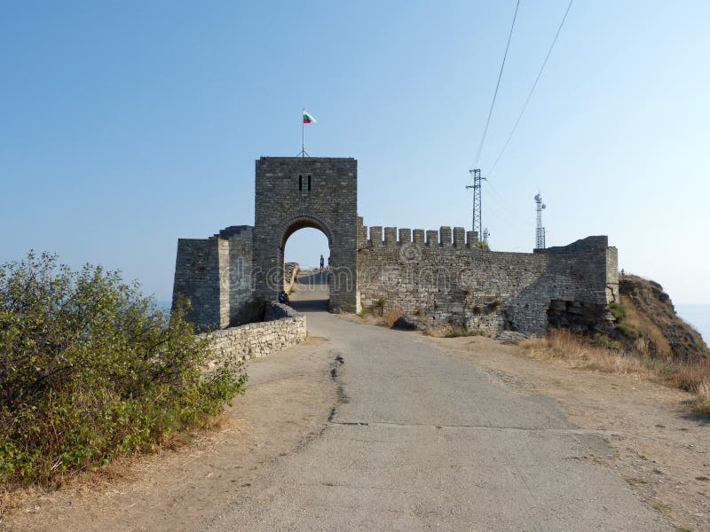 Alte Festung Auf Kap Kaliakra Stockbild - Bild von klippe, küste: 86809773