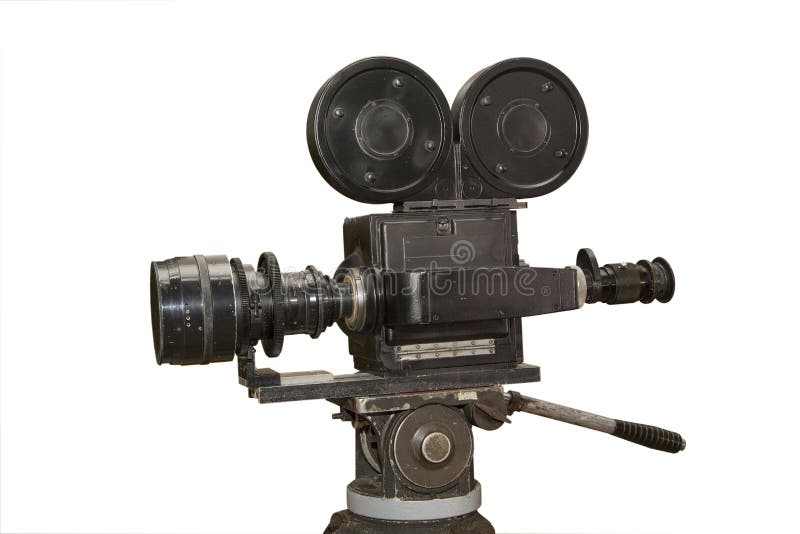 Alte Filmfilmkamera stockbild. Bild von kamera, schmierfilmbildung ...