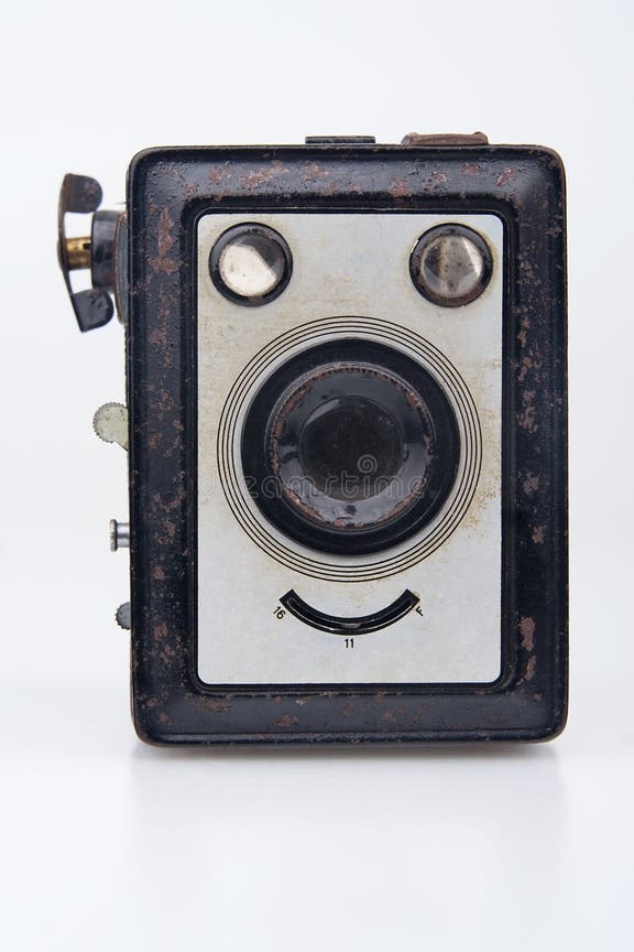 Alte Filmkamera. stockbild. Bild von historisch, format - 10882561