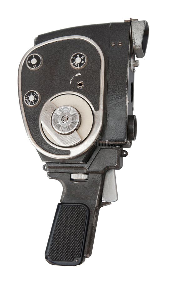 Retro-Film Kamera stockfoto. Bild von objektiv, film - 10795706
