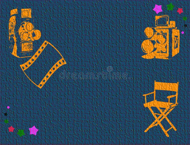 Alte Filmkamera stock abbildung. Illustration von segeltuch - 3729055