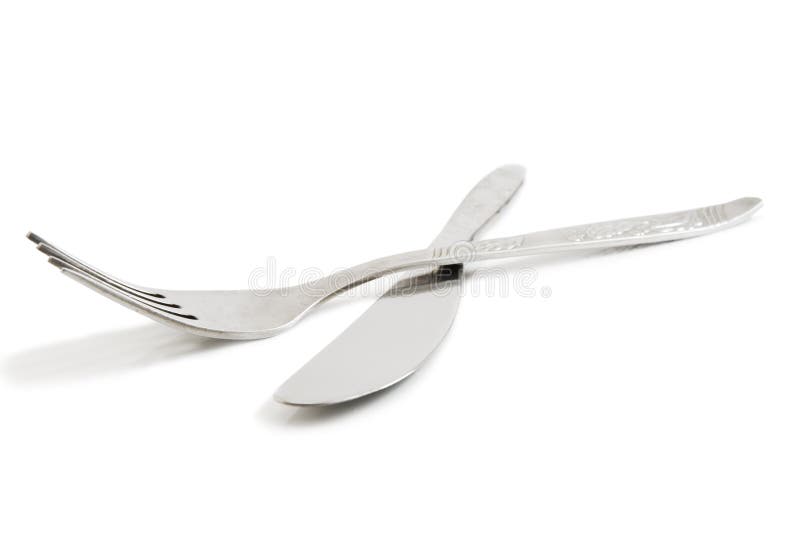 Alte Gabel und Messer stockbild. Bild von luxus, messer - 5364609