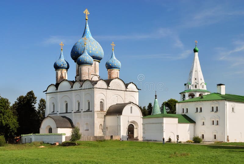 Alte Kirchen In Suzdal (Russland) Stockbild - Bild von architektur ...