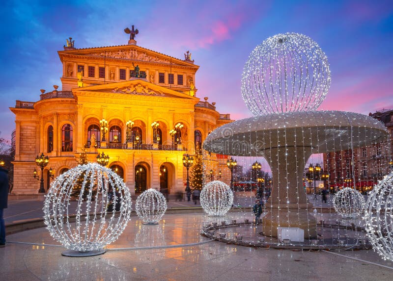 Alte Oper in Frankfurt stock photo. Image of frankfurt - 34788644