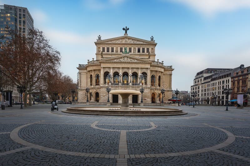 Alte Oper (Old Opera) - Frankfurt, Germany Stock Photo - Image of ...