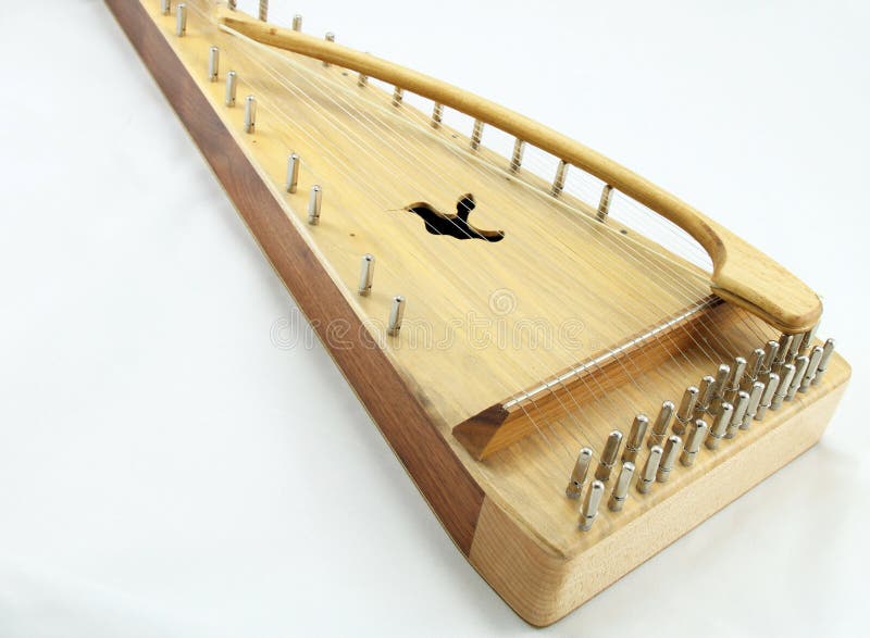 Alte Psaltery-Harfe stockbild. Bild von psalter, instrument - 37247797