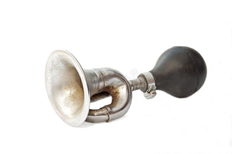 Alte rostige Hupe stockbild. Bild von schwarzes, lenkstange - 27284375