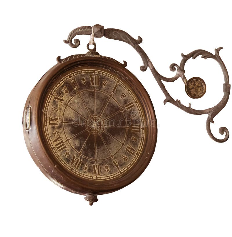 Alte Uhr stockfoto. Bild von kolonial, antike, borduhr - 36632736