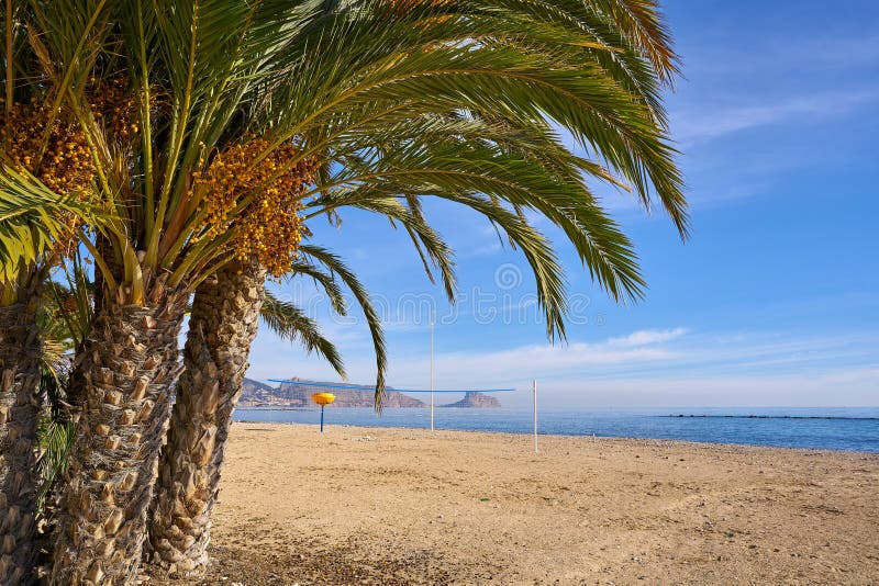 Altea Beach Playa La Roda in Alicante Stock Photo - Image of alacant ...