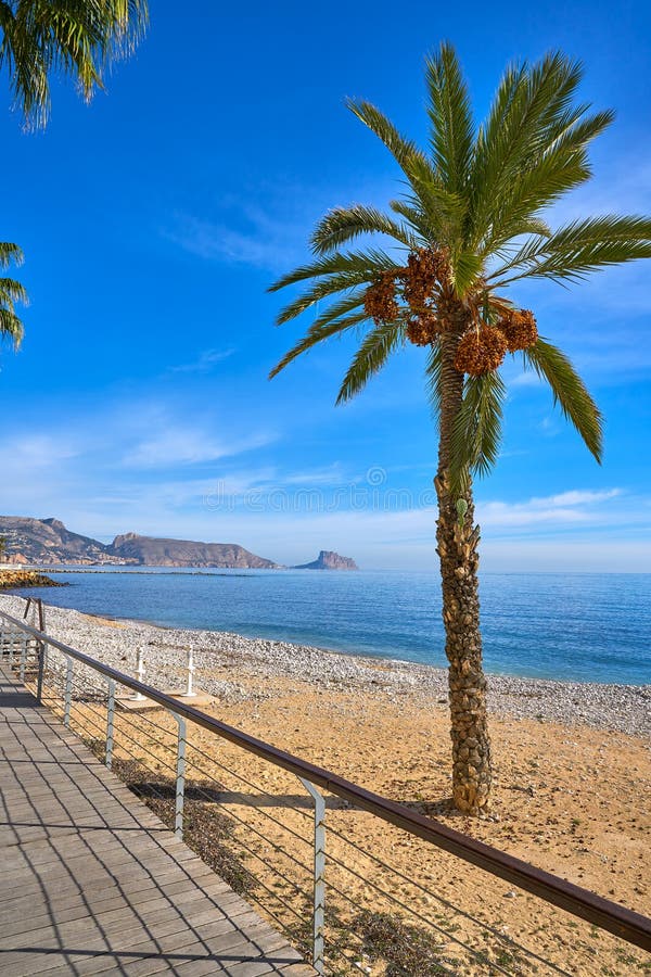Altea Beach Playa La Roda in Alicante Stock Image - Image of roda ...