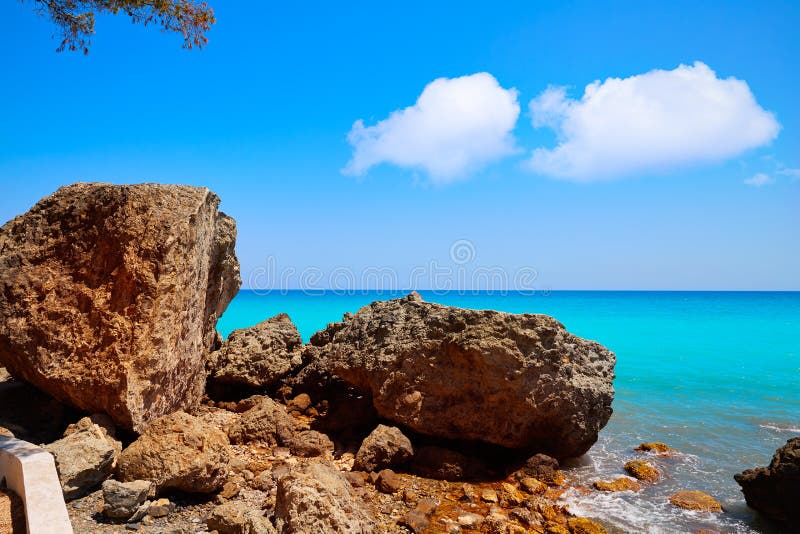 Altea Strand in Alicante Playa DE L Olla Stock Foto - Image of ...