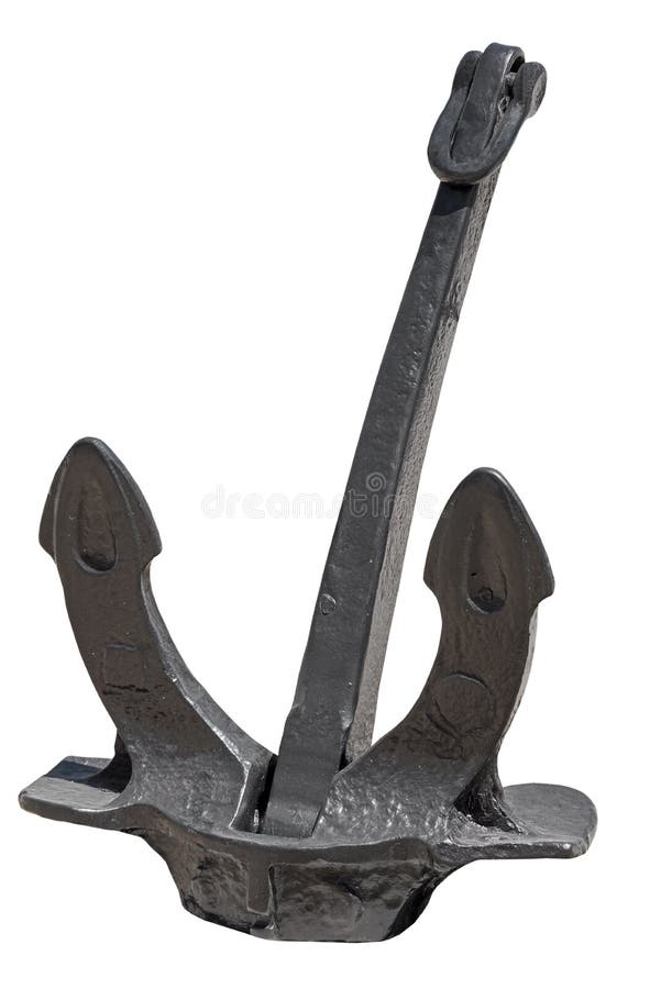 Alter Anker stockbild. Bild von konvoi, meer, strand - 44284507