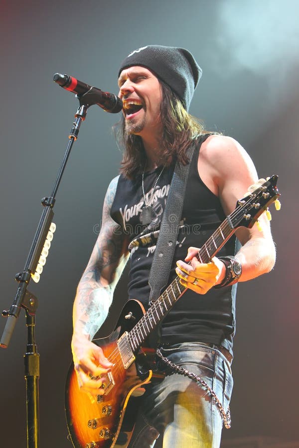 Alter Bridge Live Concert, Myles Kennedy Editorial Photography - Image ...