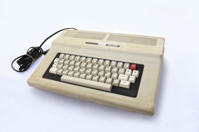 Alter Computer stockfoto. Bild von persönlich, tastatur - 32497606