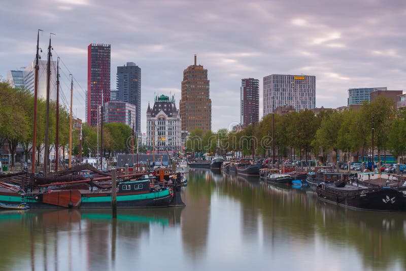 Alter Hafen Von Rotterdam Archivbilder - Abgabe des Download-36 geben ...