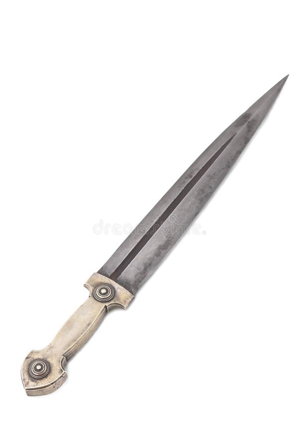 Arabischer Traditioneller Antiker Dolch Stockfoto - Bild von arabien ...